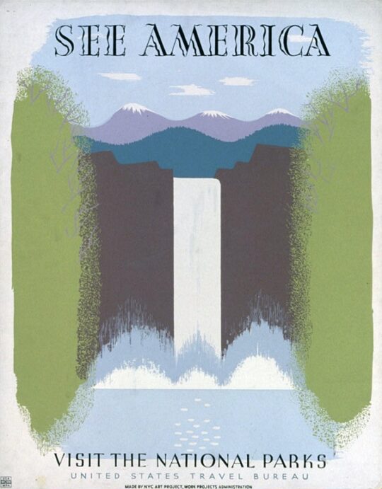 Explore America with This Gallery of Vintage National Park Posters ...